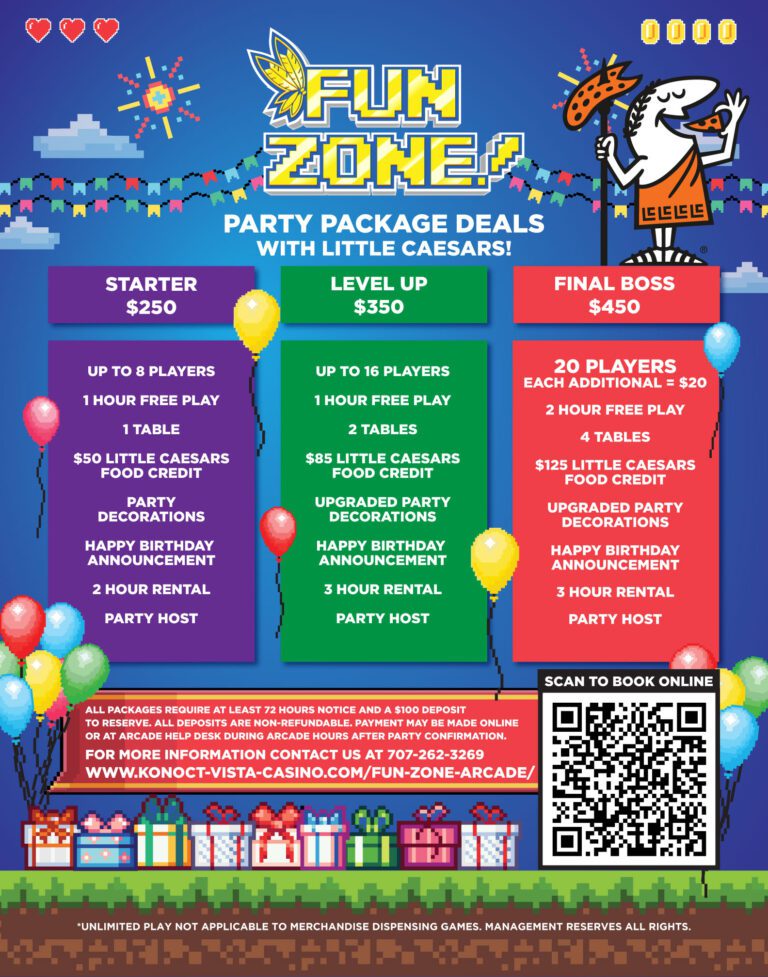 Fun Zone Arcade - Konocti Vista Casino